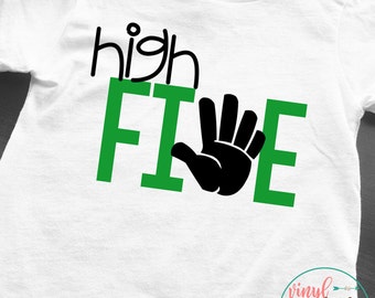 High five shirt | Etsy