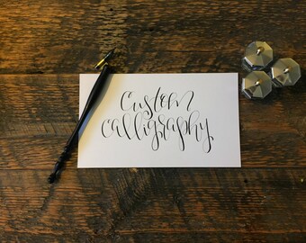 Calligraphy quote | Etsy