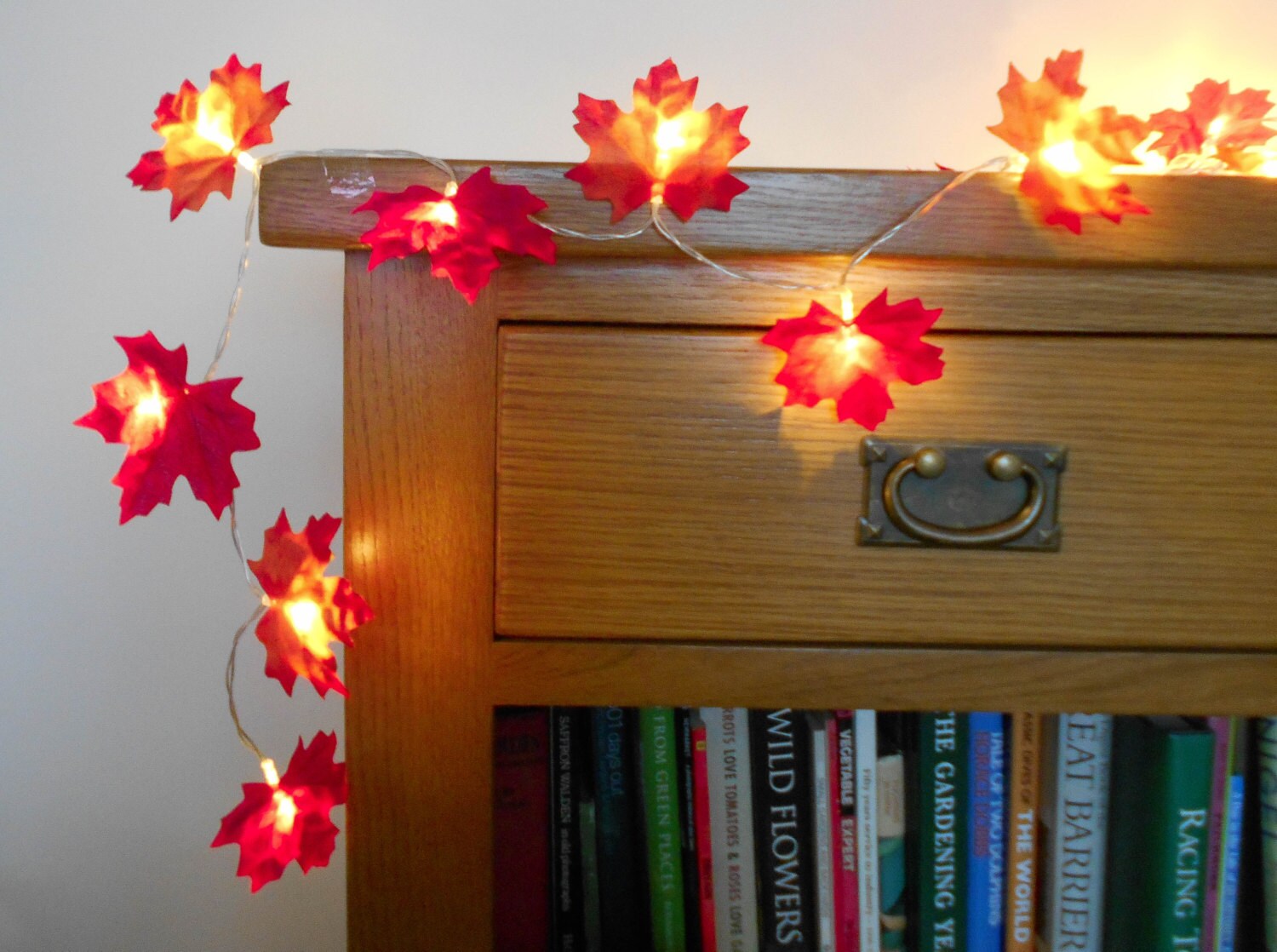Autumn Leaves Fairy Lights / String Lights by AutumnWeddings