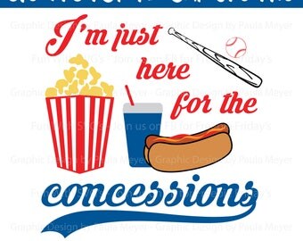 Baseball concessions | Etsy