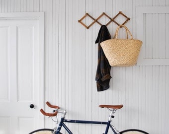 Wooden peg rack | Etsy