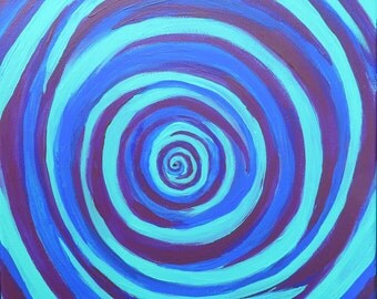 Hypnotic spiral | Etsy