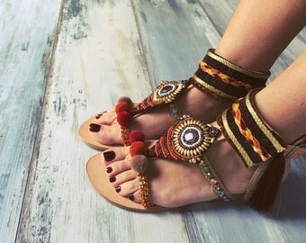 African sandals | Etsy