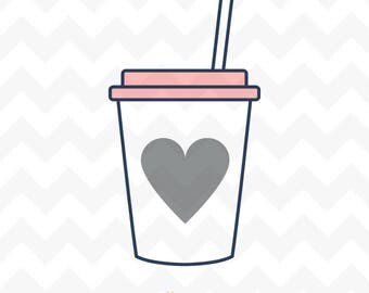 Coffee cup svg | Etsy