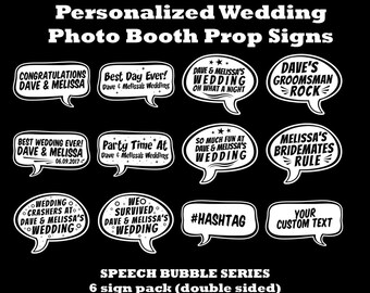 Speech bubble signs | Etsy