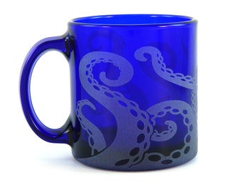 Octopus cup | Etsy