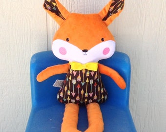 Fox plush | Etsy