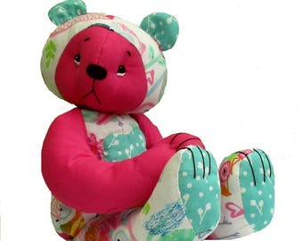 Memory bear pattern | Etsy