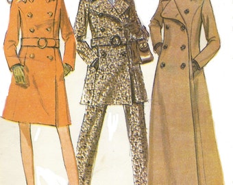 Pea coat pattern | Etsy