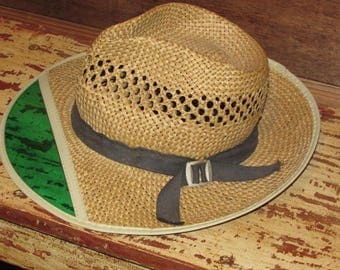 Farmer straw hat | Etsy