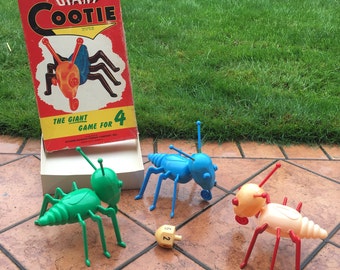 Vintage cootie game | Etsy