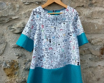 Science dress | Etsy