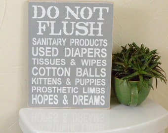 Washroom sign | Etsy