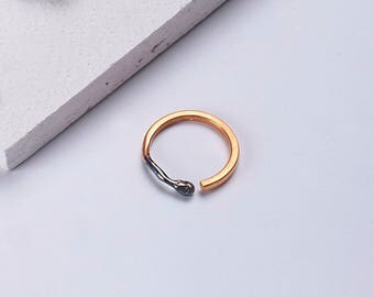 Matchstick ring | Etsy