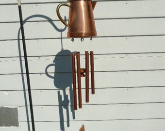 Copper wind chime | Etsy