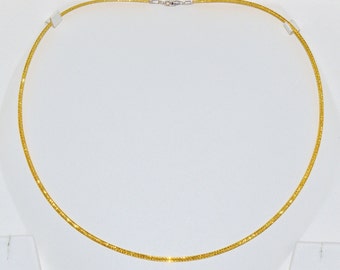 Gold omega chain | Etsy