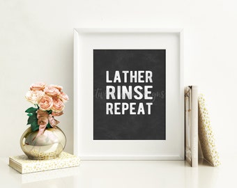 Wash rinse repeat | Etsy