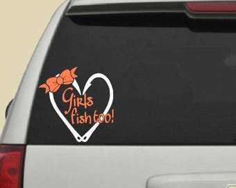 Girls fish too | Etsy