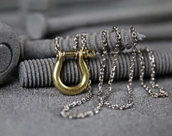 Brass shackle | Etsy