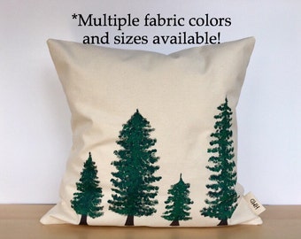 Canvas pillow cover | Etsy