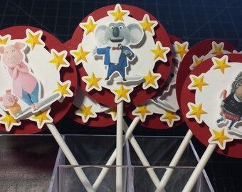 SING Movie Inspired Masks Ash Porcupine Rosita Pig Johnny