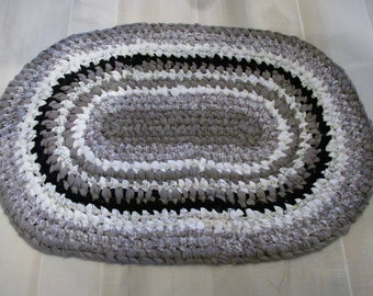 Toothbrush rag rug | Etsy