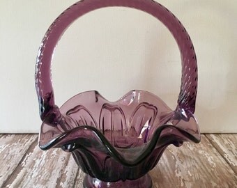 Fenton basket | Etsy