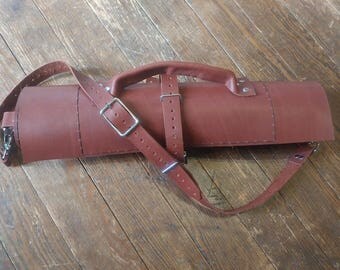 Leather knife pouch | Etsy