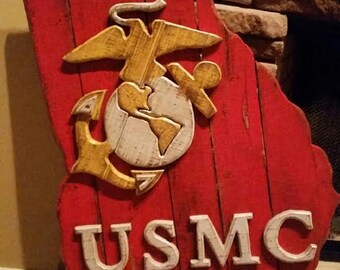 Marine corps signs | Etsy