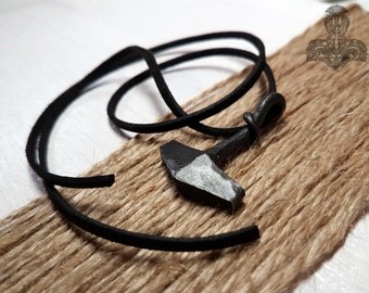 Hand forged necklace | Etsy