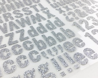 Glitter letters | Etsy