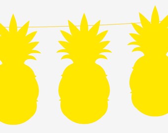 Pineapple banner | Etsy
