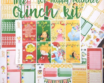 The grinch stickers | Etsy