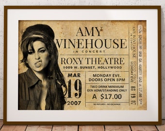 Amy winehouse art | Etsy