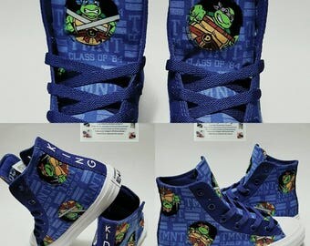 Ninja turtle shoes | Etsy