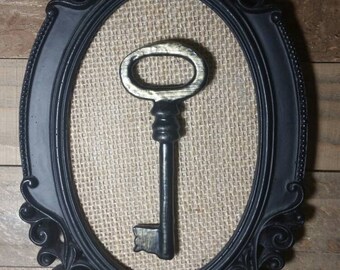 Items similar to Shadow box, Valentines Shadowbox, shadow box with key ...