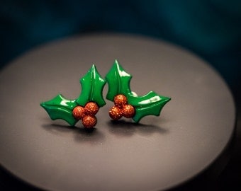 Holly earrings | Etsy