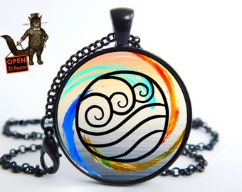 Fire nation necklace | Etsy