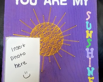 Sun string art | Etsy