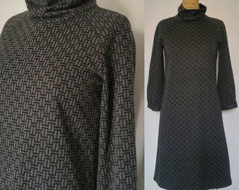 Funnel neck dress | Etsy