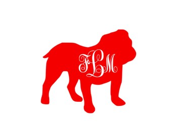 Georgia dawgs decal | Etsy