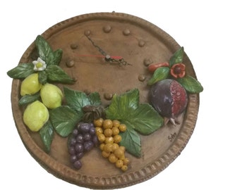 Items similar to Clock Ceramic 8" Make Time To Laugh Fun Home Decor ...