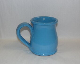 Blue pottery mugs | Etsy