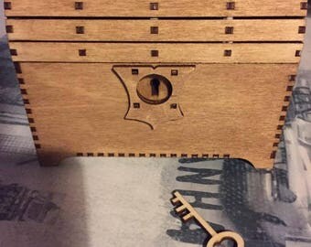 Laser cut box | Etsy