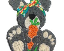 Unique rabbit patches related items | Etsy