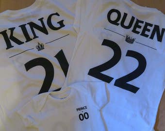 King queen princess | Etsy