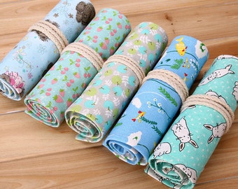 Roll up pencil case | Etsy