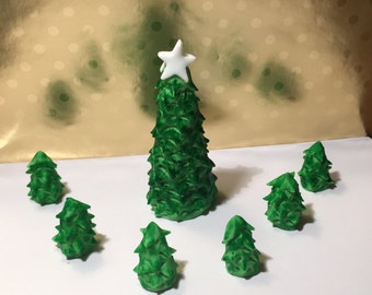 Tree cake topper | Etsy