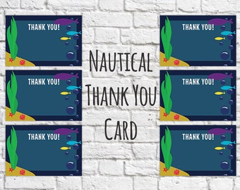 Nautical note cards | Etsy