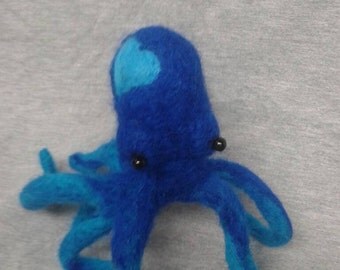 Needle felt octopus | Etsy